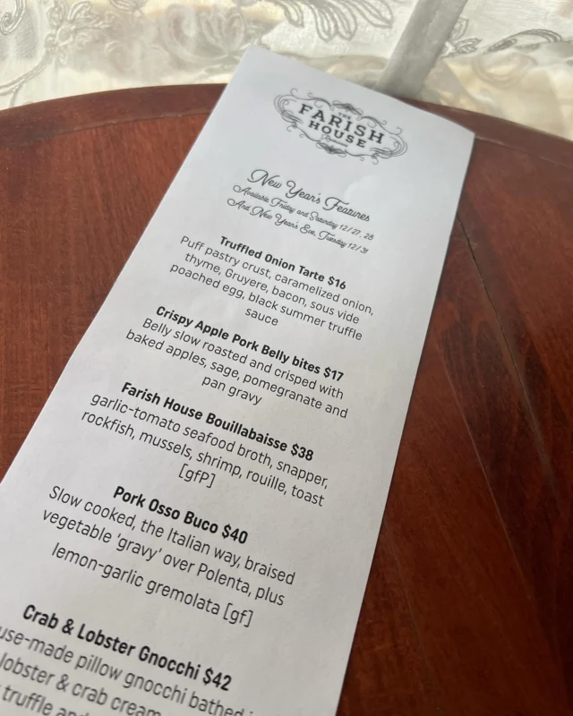 Downtown Phoenix Bistro Wine Bar - The Farish House - 816 N. 3rd St.